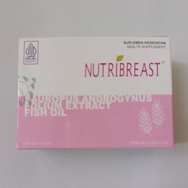 Jual NUTRIBREAST - PELANCAR ASI | Shopee Indonesia