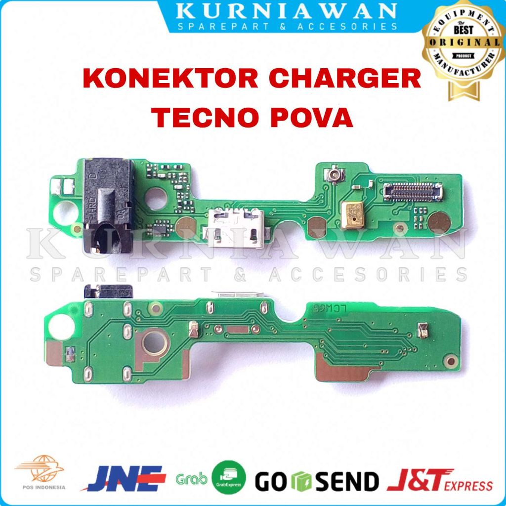 Jual Konektor Charger Tecno Pova Pcb Board Usb Papan Con Cas Mic ...