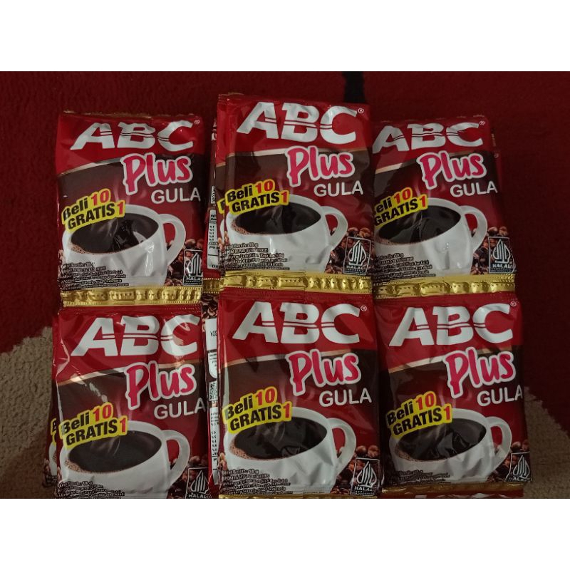 Jual Kopi ABC Plus Gula (11 Sachet) | Shopee Indonesia
