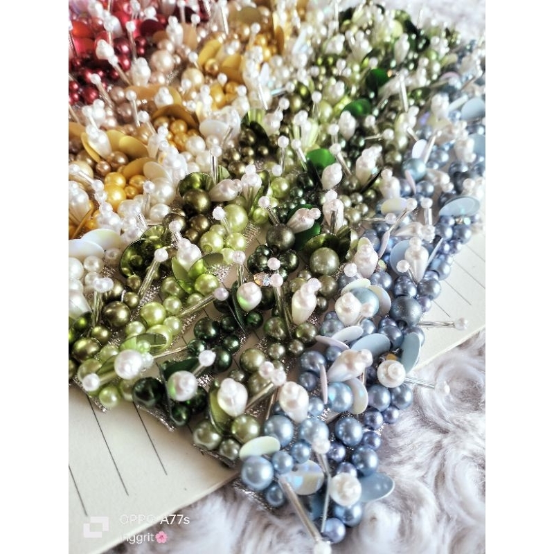 Jual Payet Rangkai/Payet Bambu Squin/Payet Mutiara/Payet Instan ...
