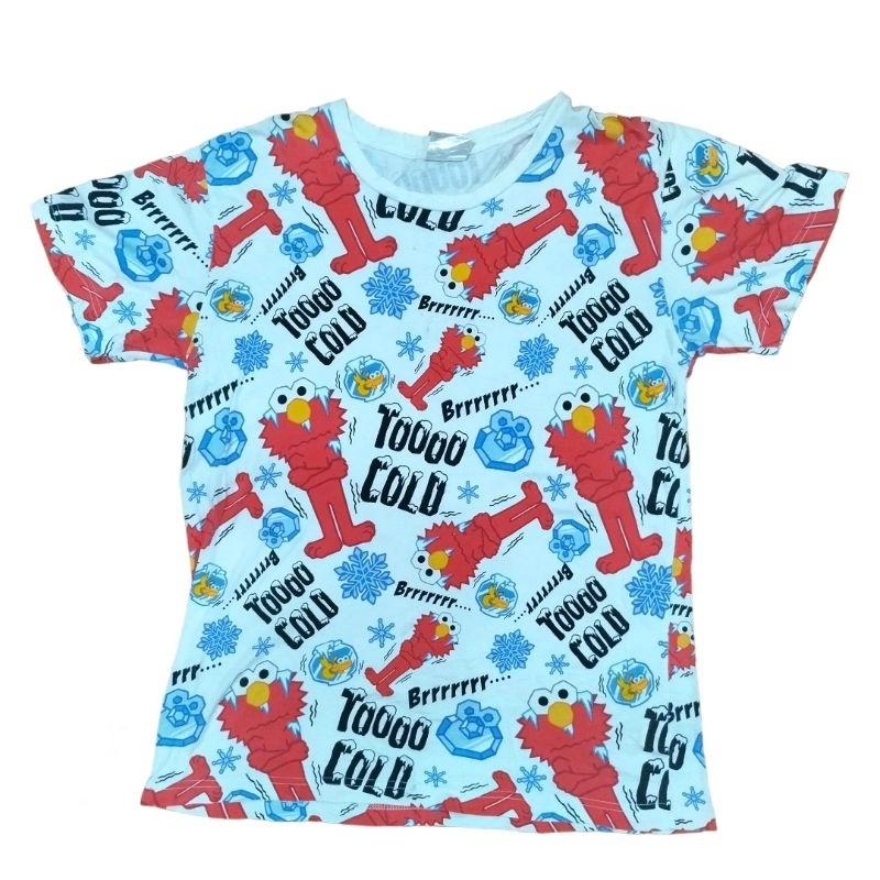 Jual ELMO - SESAME STREET T-SHIRT | OFFICIAL LICENSED UNIVERSAL STUDIO ...