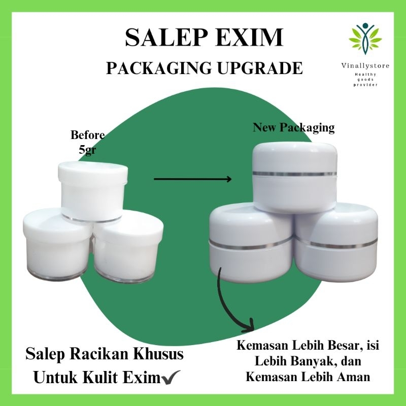 Jual New Kemasan Salep Racikan Khusus Gatal Exim (Kemasan lebih besar ...