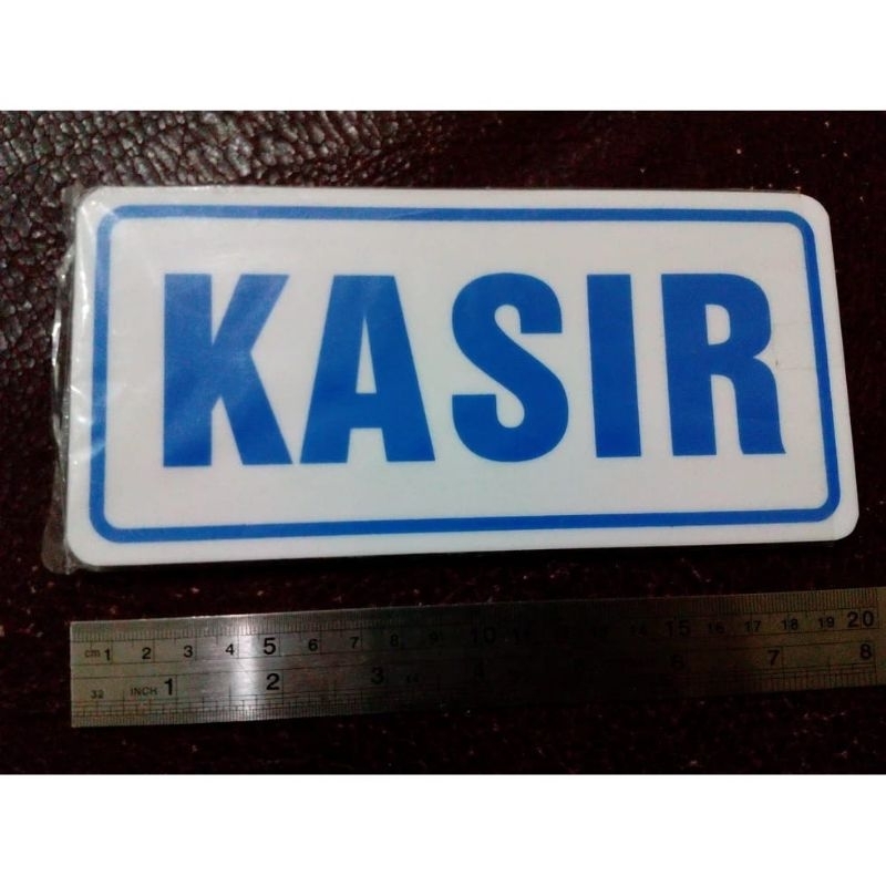 Jual Plat Akrilik Tulisan KASIR Plat Acrylic Sign Board Papan Rambu ... Jual Plat Akrilik Tulisan KASIR Plat Acrylic Sign Board Papan Rambu ...