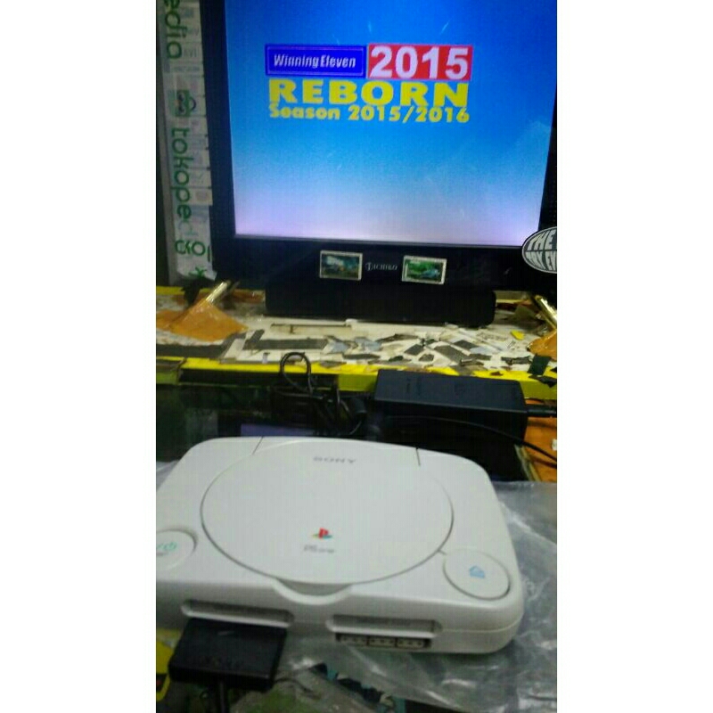 Jual Play station one/ PS1 slim optik kondisi normal bisa baca kaset ...