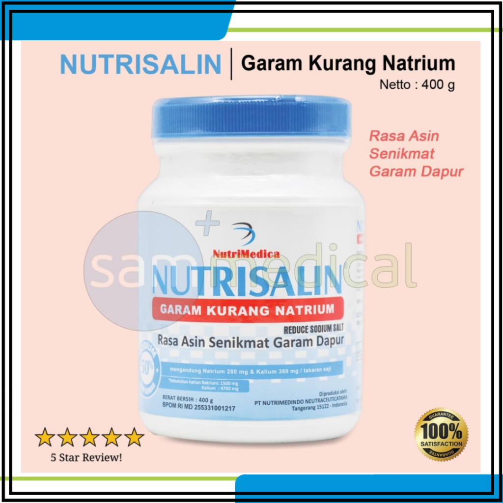Jual Nutrisalin Garam Diet | Shopee Indonesia