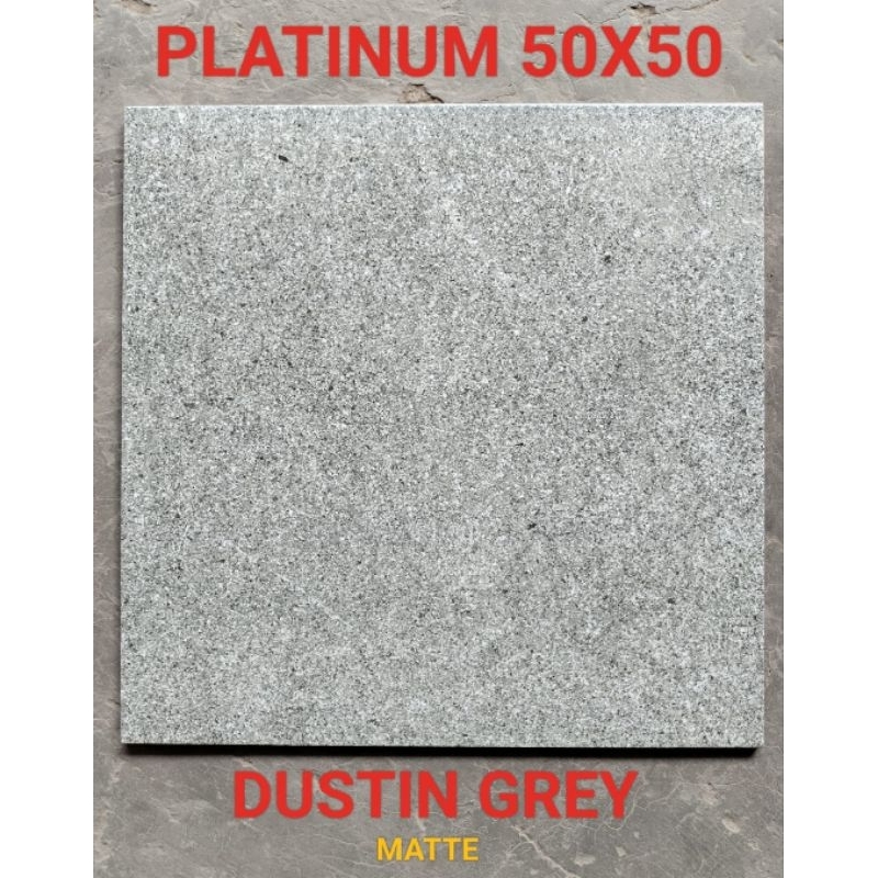 Jual Keramik Lantai Matt Platinum Dustin Series Ukuran 5050 | Shopee ...