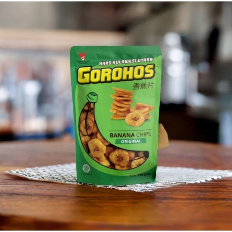 Jual Gorohos keripik pisang goroho Original 100 g | Shopee Indonesia