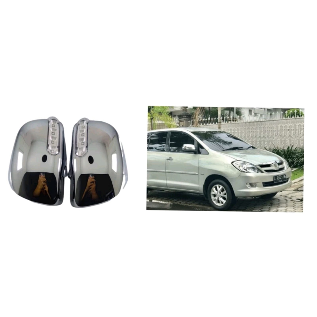Jual COVER SPION INNOVA / TUTUP SPION INOVA TYPE G 2004 - 2015 CHROME ...