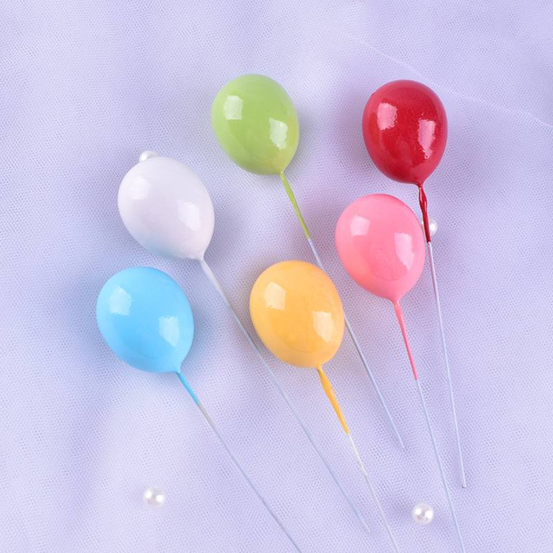 Jual 6 PCS CAKE TOPPER BALON BUSA DEKORASI CAKE ULANG TAHUN ANAK/TOPPER ...