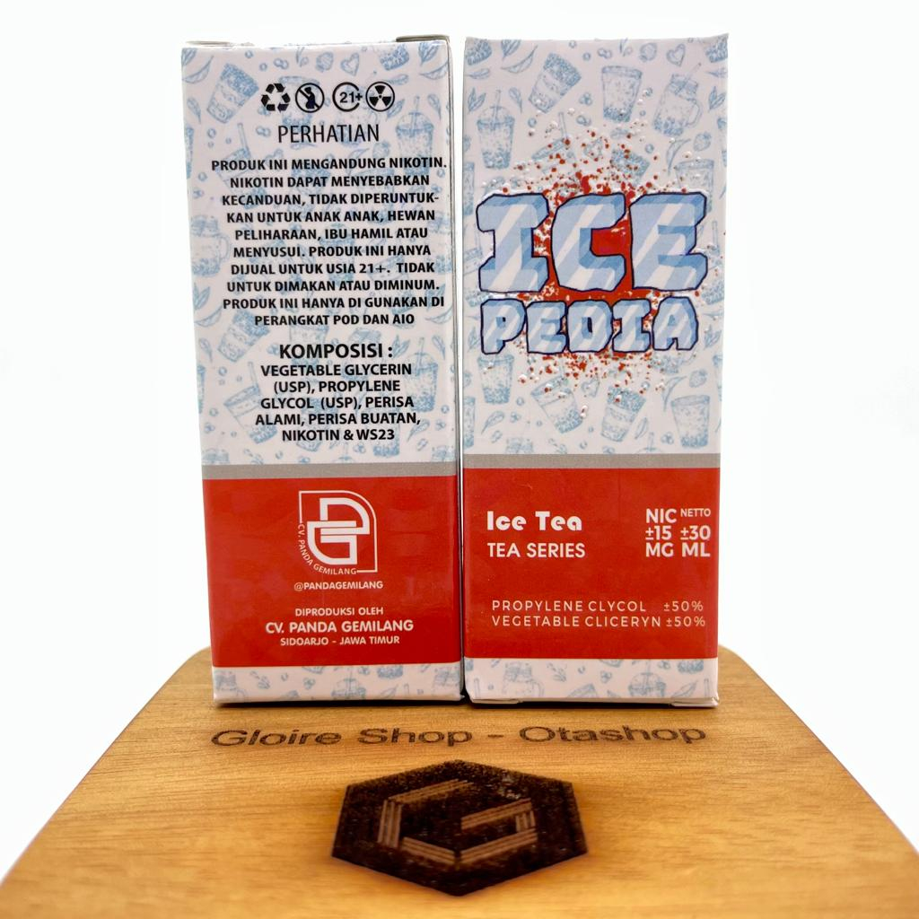 Jual SALT - Ice Pedia ICE TEA 30ML PODS Majapahit Brewery Liquid ...