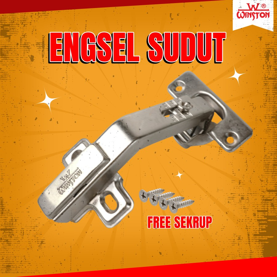 Jual Engsel Sendok Pintu Sudut 90 Derajat Z90 Winston/Bifold Bivold ...