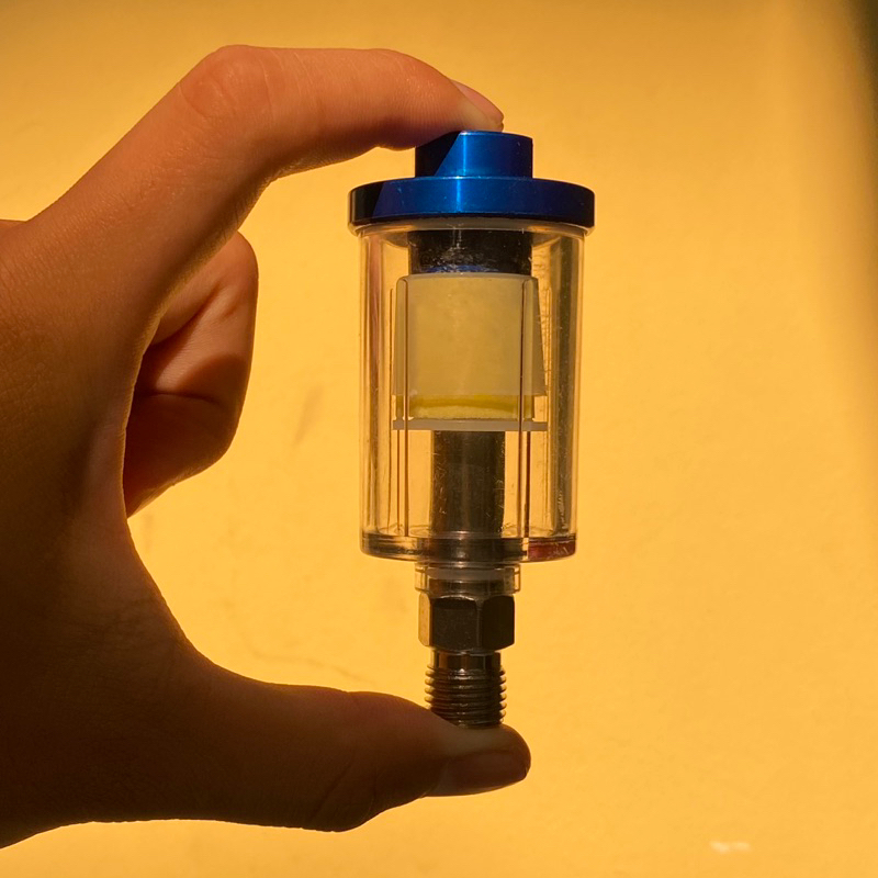 Jual Air Filter Spray Gun Mini Drat 1/4- Water Trap-Saringan Udara ...