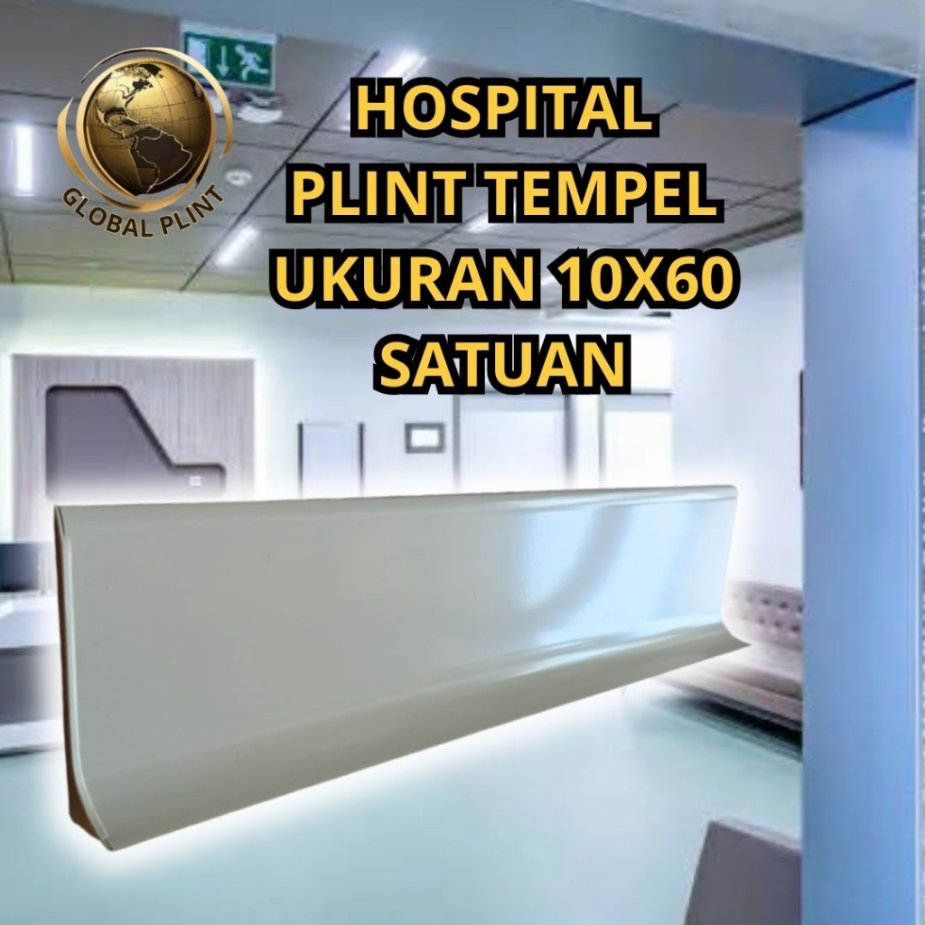 Jual HOSPITAL PLINT TEMPEL UKURAN 10X60 SATUAN | Shopee Indonesia