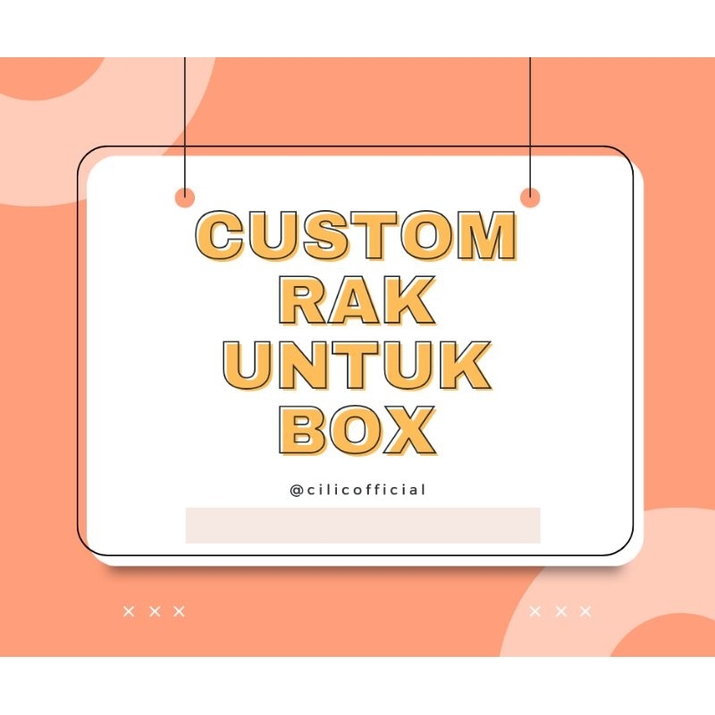 Jual CUSTOM RAK TROFAST SELF PICK UP | Shopee Indonesia