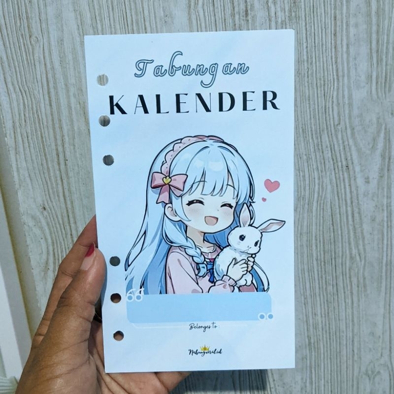 Jual cover tabungan kalender 1 lembar | Shopee Indonesia