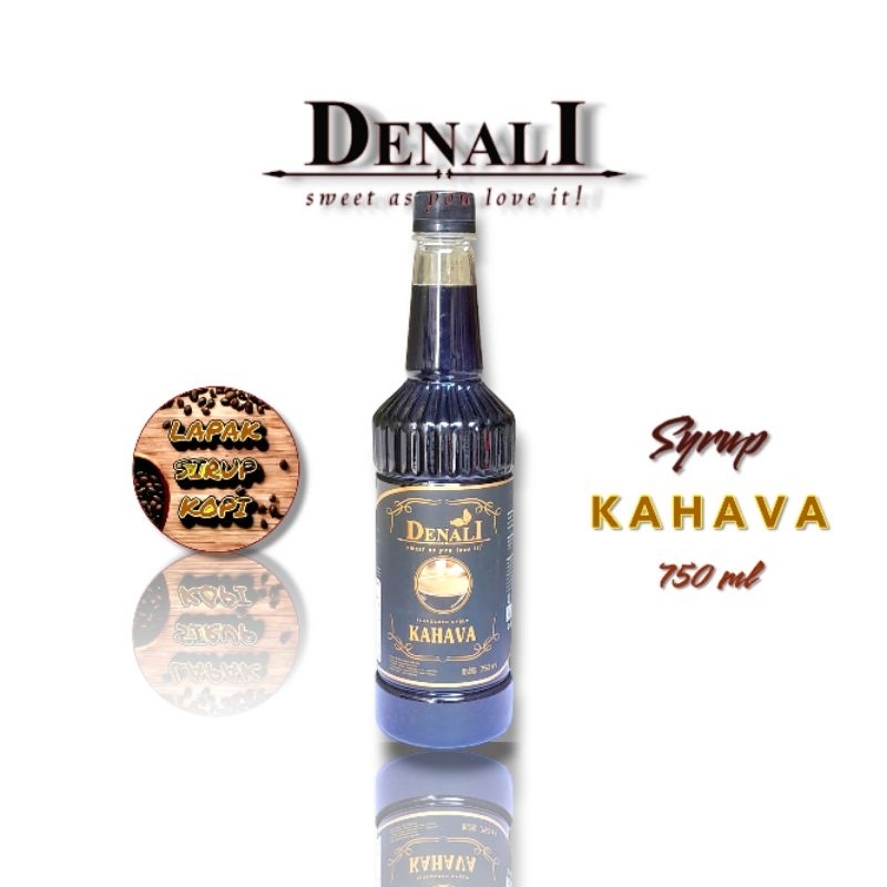 Jual Denali - Kahava syrup 750ml - sirup minuman rasa kahlua | Shopee ...