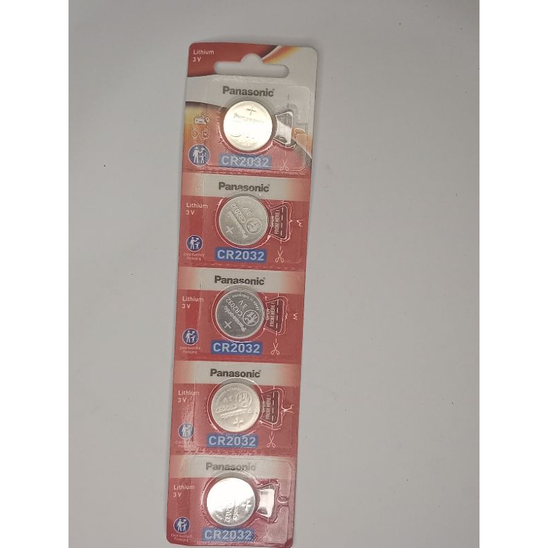 Jual Baterai Panasonic original lithium CR2032 Baterai Jam Tangan ...