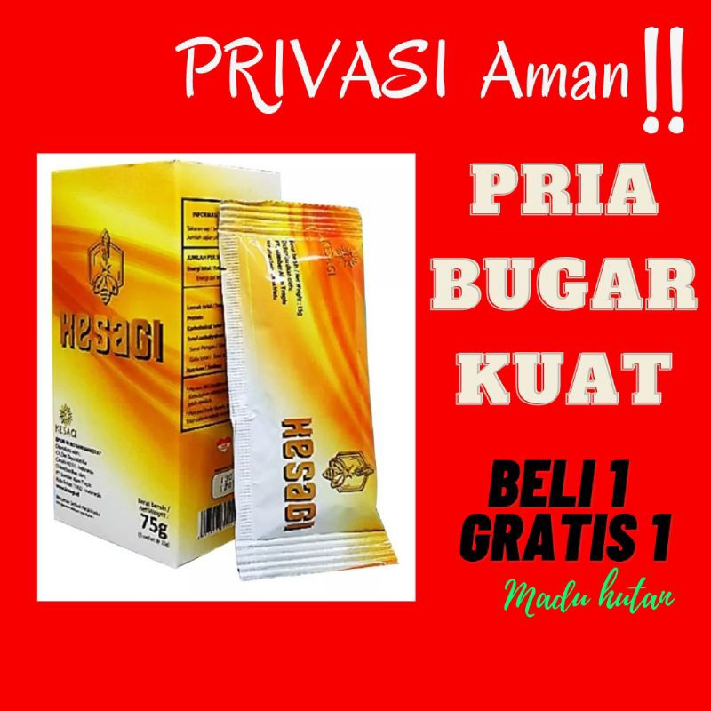 Jual MADU SERBUK HERBAL KESAGI ORIGINAL ISI 5 SACHET | Shopee Indonesia