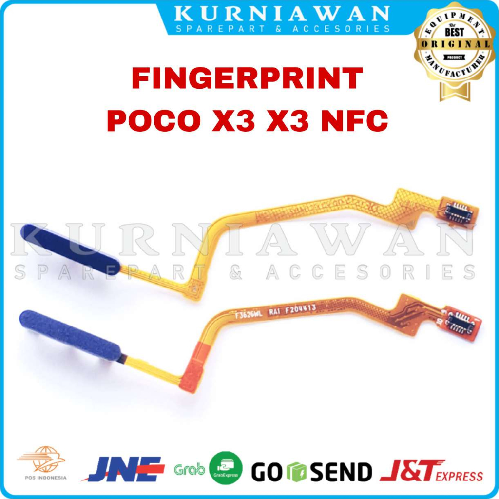 Jual Flexible Fingerprint Poco X3 X3 Nfc X3 Pro Sidik Jari Finger Print ...