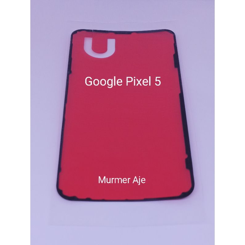 Jual Sticker lem adhesive lcd back cover tutup batre google pixel 5 oem ...