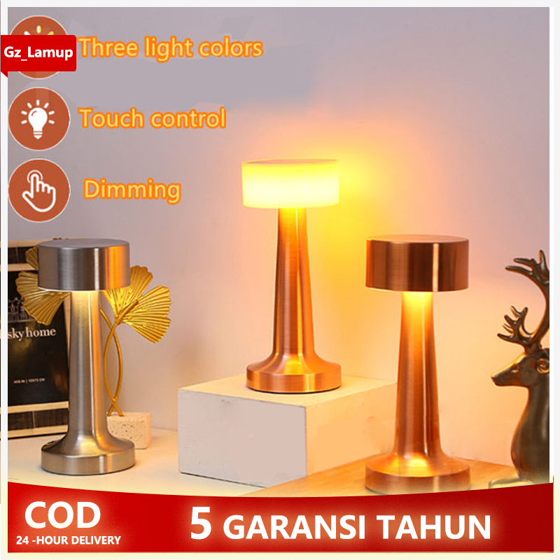 Jual 2000mAH Lampu Meja Portable LED / Lampu Sensor Sentuh / Lampu LED ...