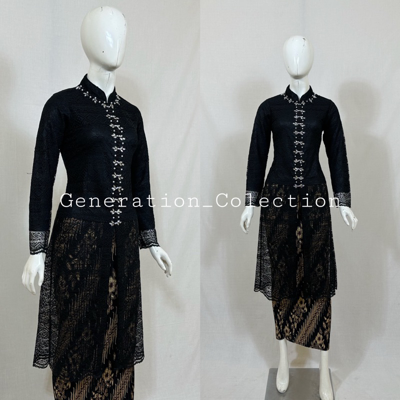 Jual Kebaya Shanghai payet Modern kebaya payet full premium kebaya ...