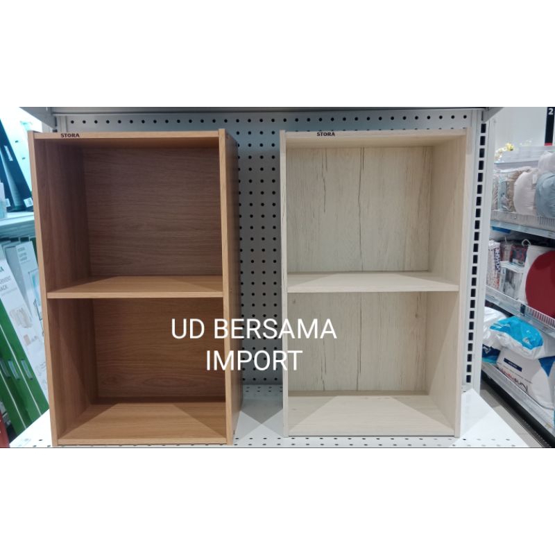 Jual STORA Rak Penyimpanan 2 Tingkat/Storage Shelf - Putih | Shopee ...