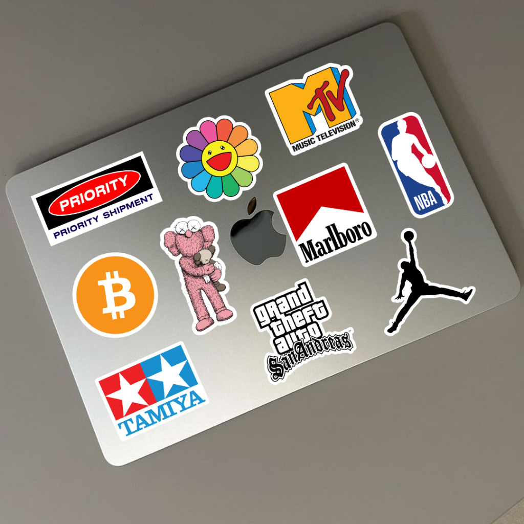 Jual Sticker Logo Brand Series 2 Stiker Satuan Aesthetic Lucu | Shopee ...