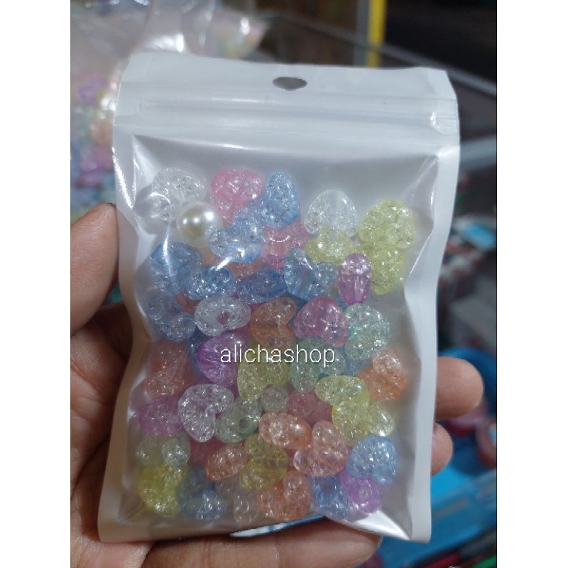 Jual Mote / Monte / Parel Love Motif Retak | Shopee Indonesia