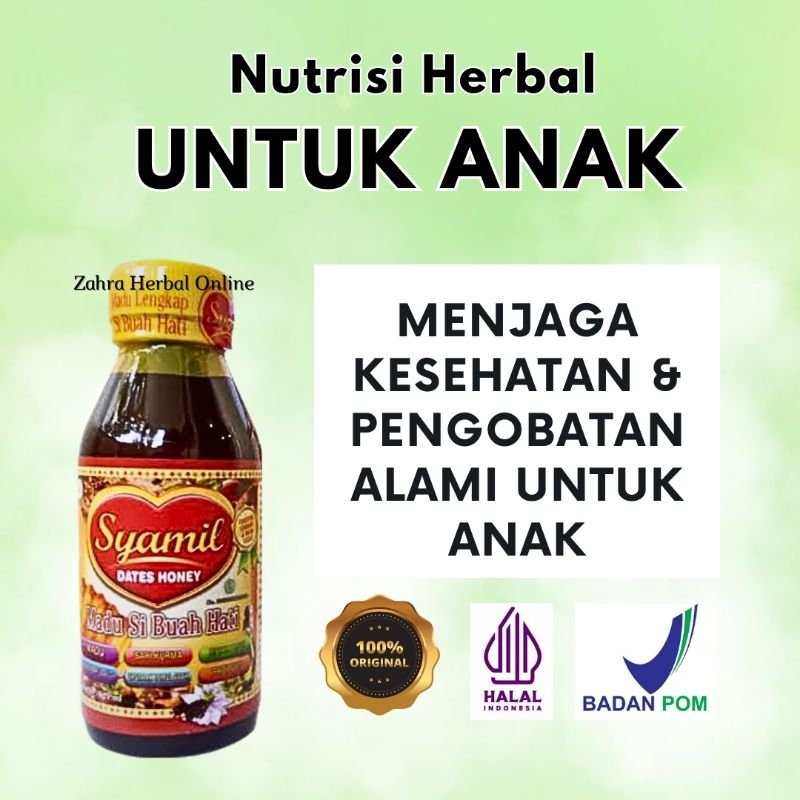 Jual Syamil Dates Honey Kids Vitamin Anak Madu Anak Suplemen Anak ...