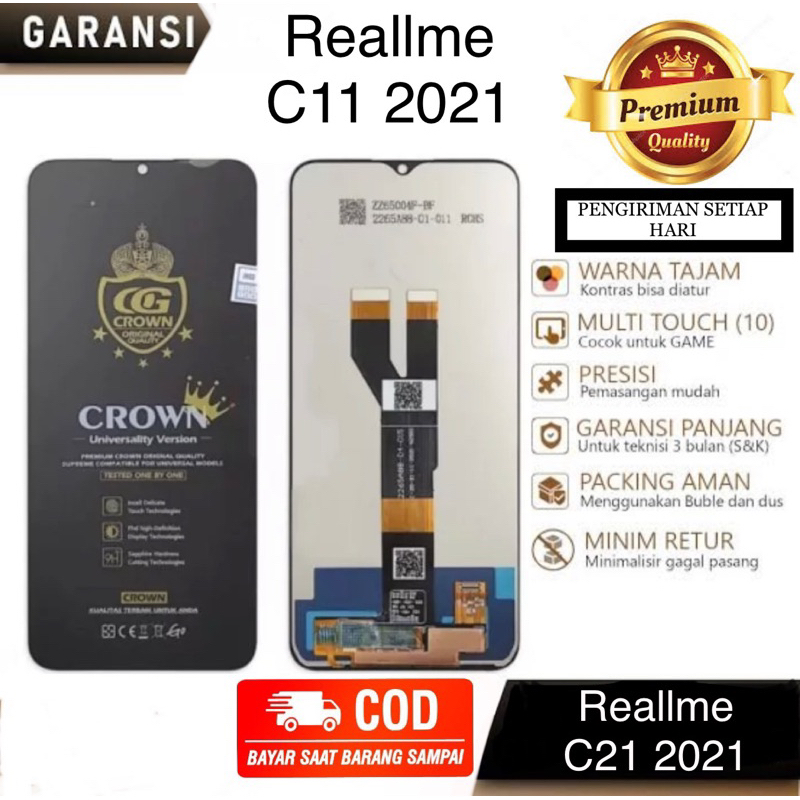 Jual Lcd Touchscreen REALME C11 2021 Fullset ORIGINAL | Shopee Indonesia