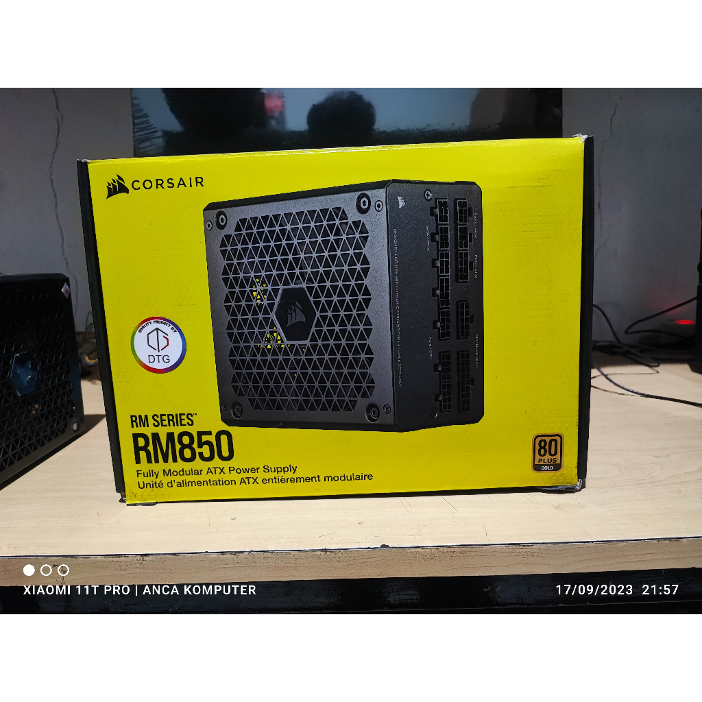 Jual PSU CORSAIR RM SERIES 850W FULL MODULAR 80+ GOLD RM850 | Shopee ...