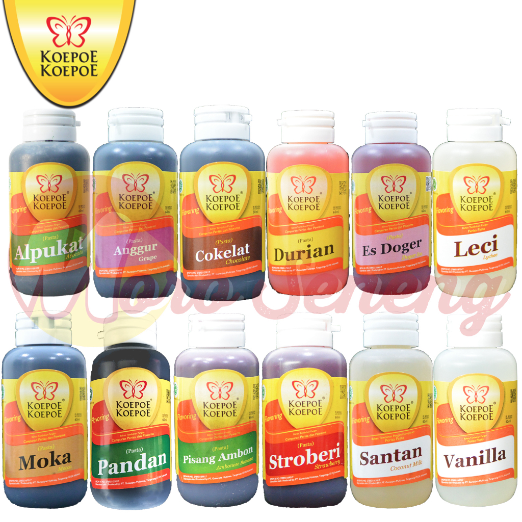 Jual Pasta Kupu 60 ml Perisa Makanan Minuman Koepoe | Shopee Indonesia