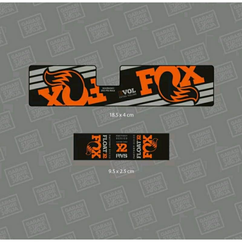 Jual Decal Fox Float X2 Enduro | Shopee Indonesia