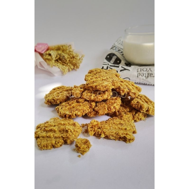 Jual Oatmeal Cookies 100gr Cemilan Sehat Onolicious | Shopee Indonesia