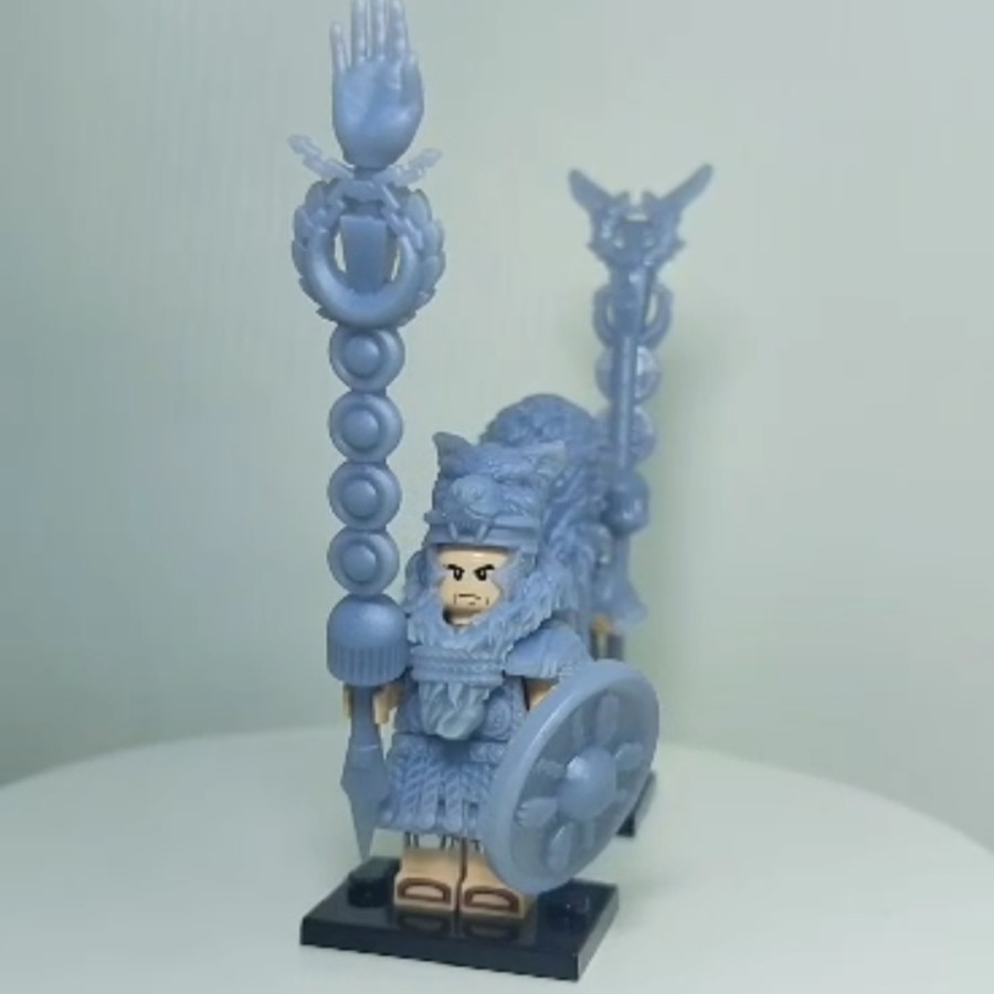 Jual LEGO Custom minifigure Roman Flag Bearer (Bear Head ) | Shopee ...