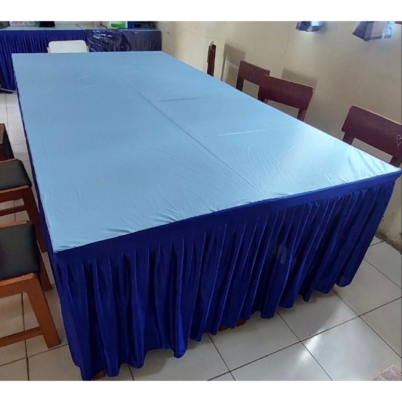 Jual Cover Meja Prasmanan Ukuran 120 x 50 x 75 cm (P x L x T) | Shopee ...