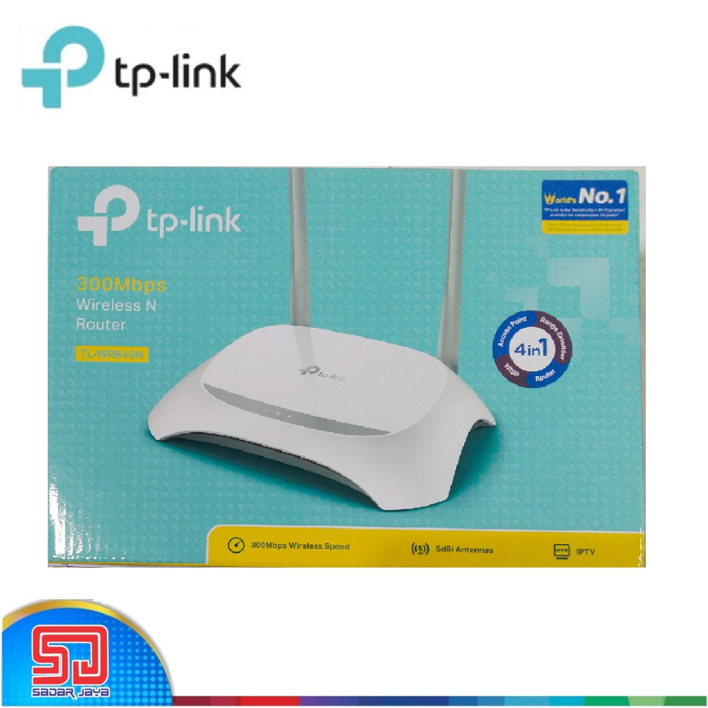 Jual TP-Link TL-WR840N Wifi Router N300 mbps Wireless Networking ...