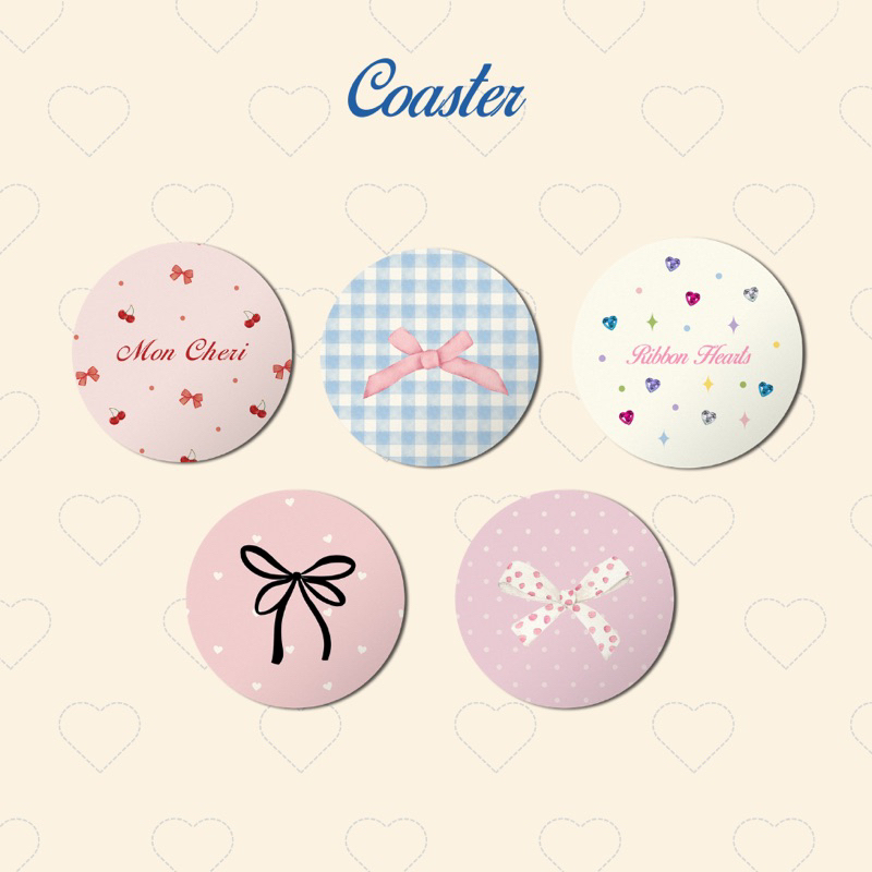 Jual Feragatha Coaster Tatakan Gelas Tatakan Minuman Wooden Coaster ...