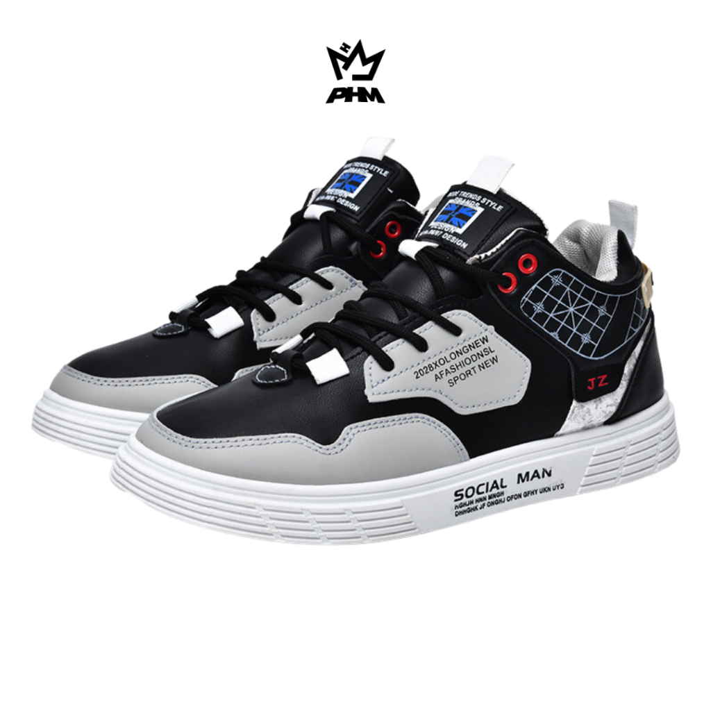 Jual PHM Sepatu Sneakers Pria Olahraga Sport Shoes Casual Running DRACO | Shopee Indonesia