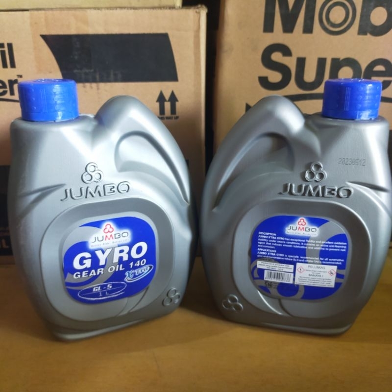 Jual Oli Gardan Jumbo Gyro 140 GL-5 Original 1L | Shopee Indonesia