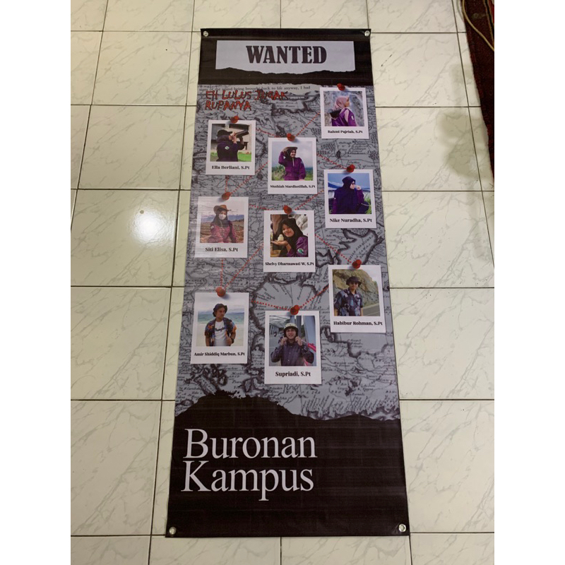 Jual X Y Banner Custom Murah Wisuda Sempro Usaha | Shopee Indonesia