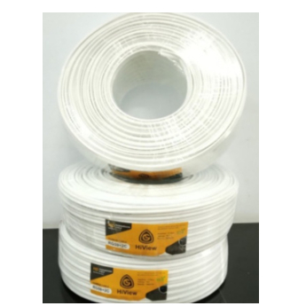 Jual HiView RG59 + POWER Kabel CCTV WHITE 50Meter | Shopee Indonesia