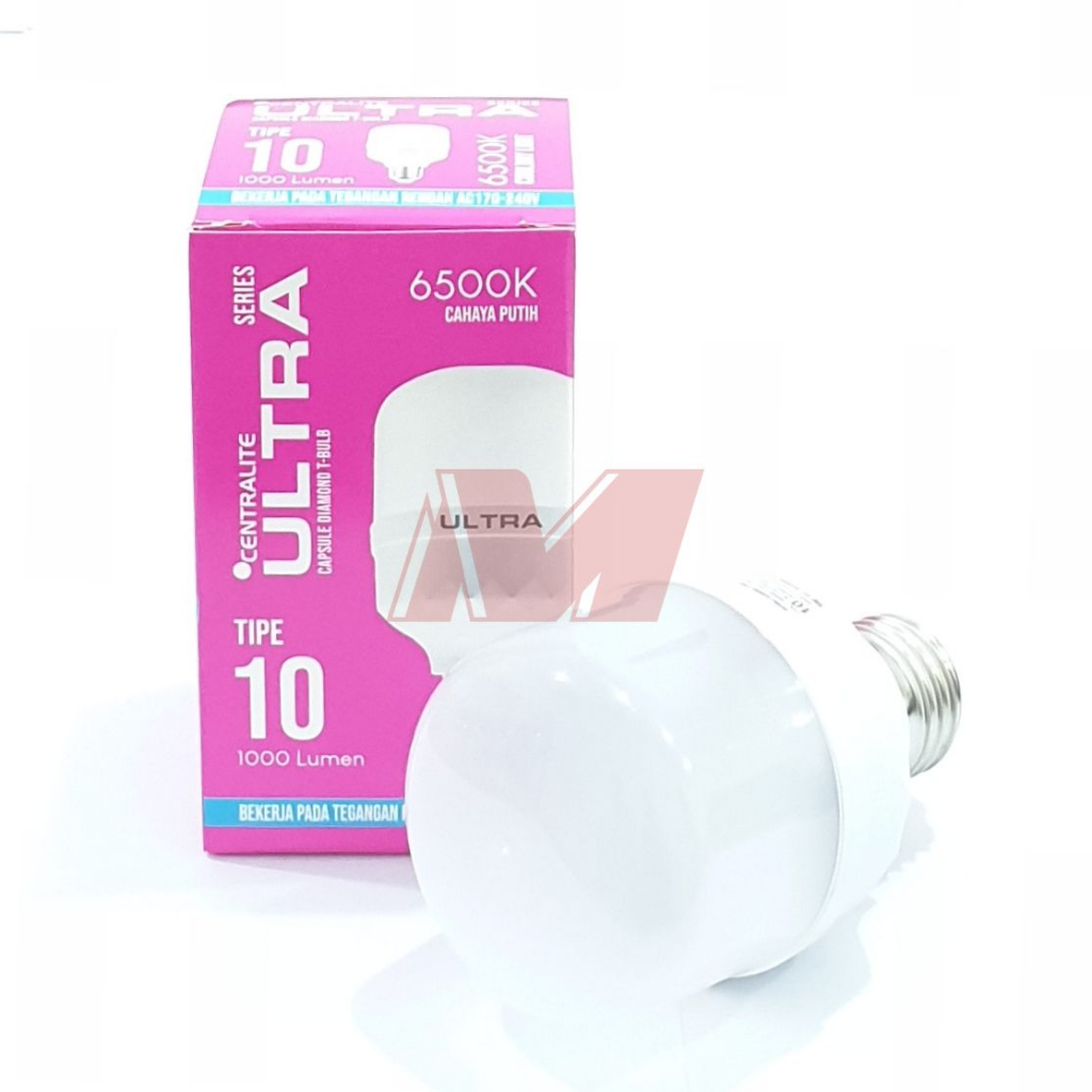 Jual Centralite ULTRA 10W Lampu LED Cahaya PUTIH 10 Watt Model Tabung Kapsul Capsule Body Jumbo ...