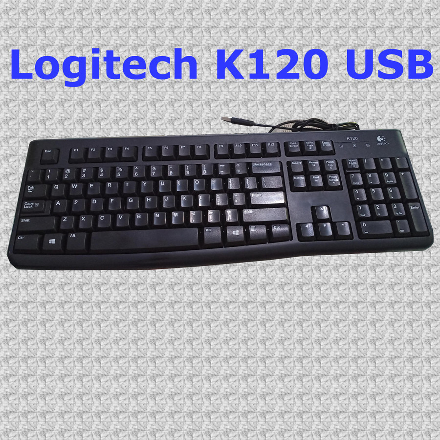 Jual KEYBOARD Logitech K120 USB Keyboard - Loose Pack | Shopee Indonesia