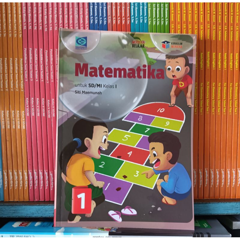 Jual BUKU MATEMATIKA UNTUK SD/MI KELAS 1 KURIKULUM MERDEKA PENERBIT GRAFINDO | Shopee Indonesia