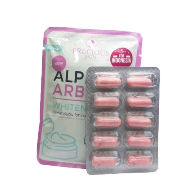 Jual Precious Skin Thailand Alpha Arbutin Whitening 3 Plus / Powder ...