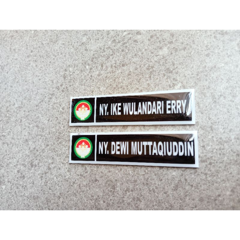 Jual Name Tage Resin Logo cutome | Shopee Indonesia