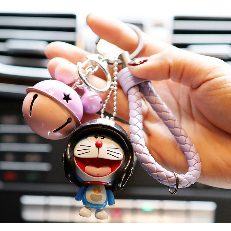 Jual Keychain doraemon _ Gantungan Kunci doraemon helm Lonceng besar ...
