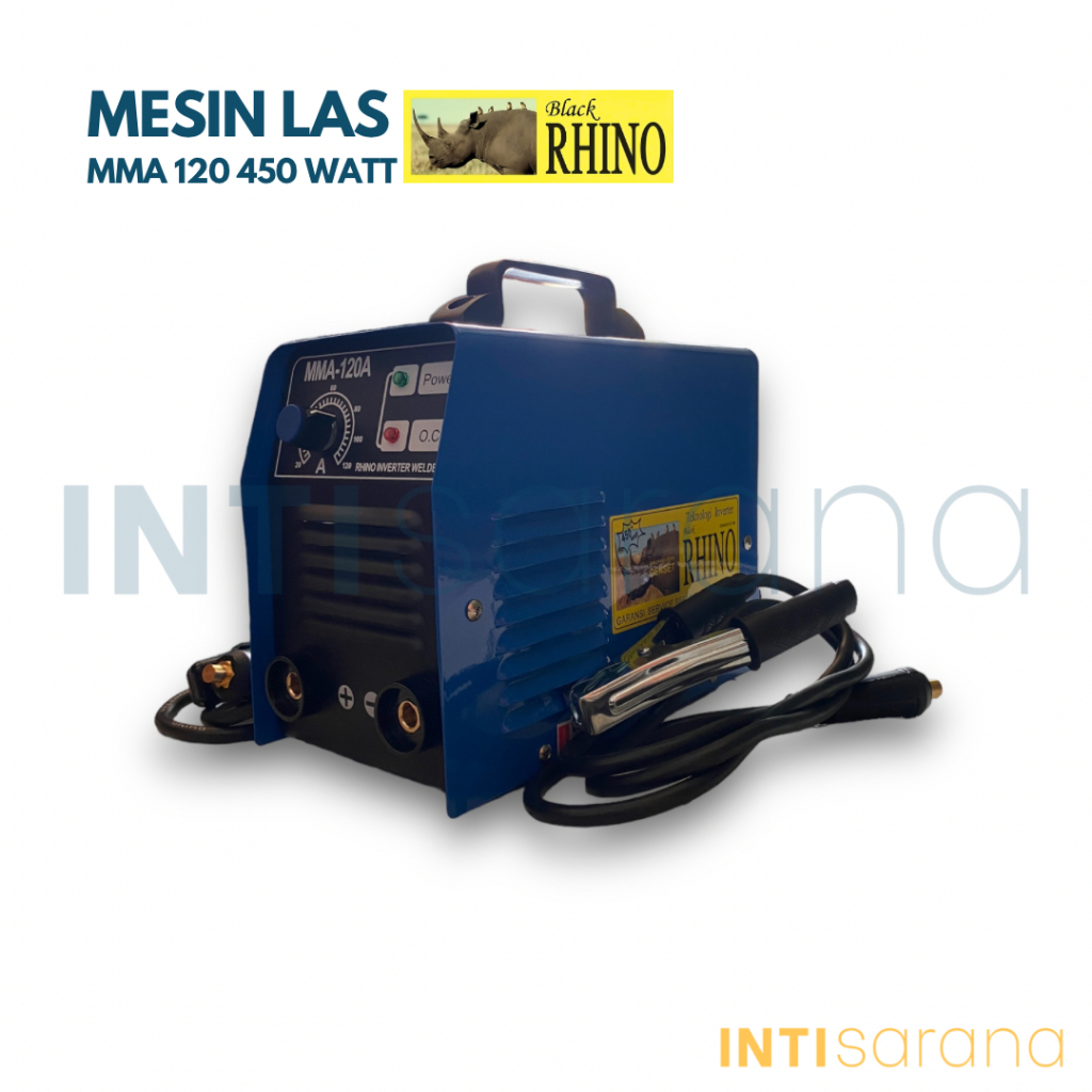 Jual Mesin Las - Travo Las Inverter Rhino MMA (120A 450Watt) | Shopee Indonesia